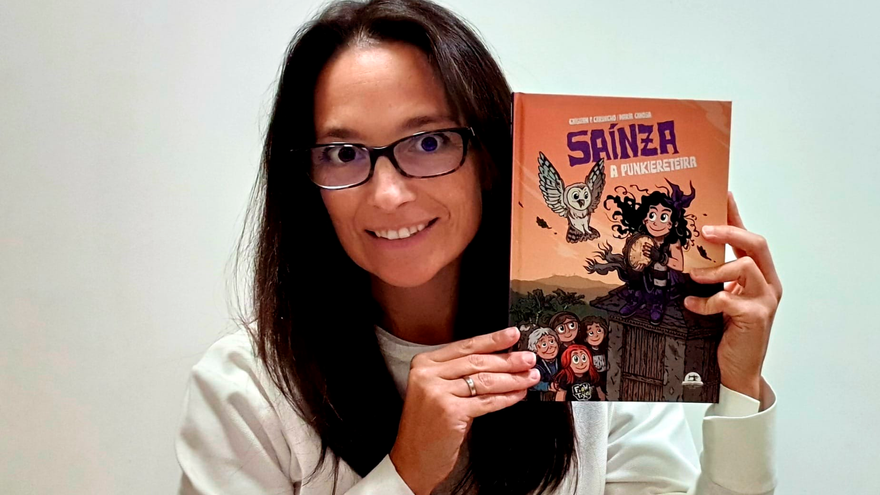 ‘Saínza. A punkiereteira’, a nova obra da escritora ceense María Canosa