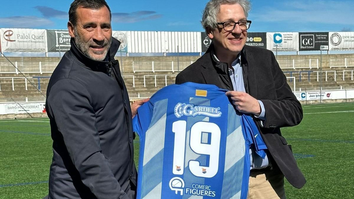 Agné, presentado como nuevo Director de fútbol de la UE Figueres