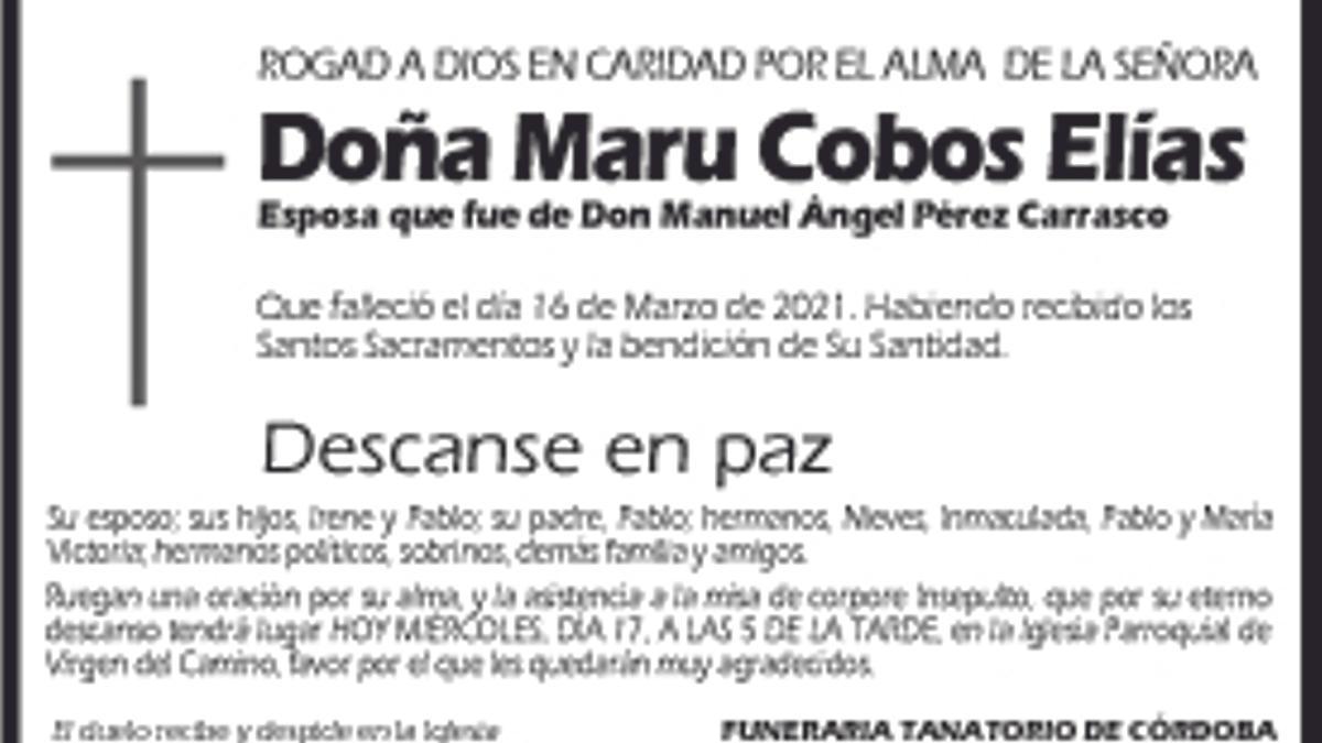 Maru Cobos Elías