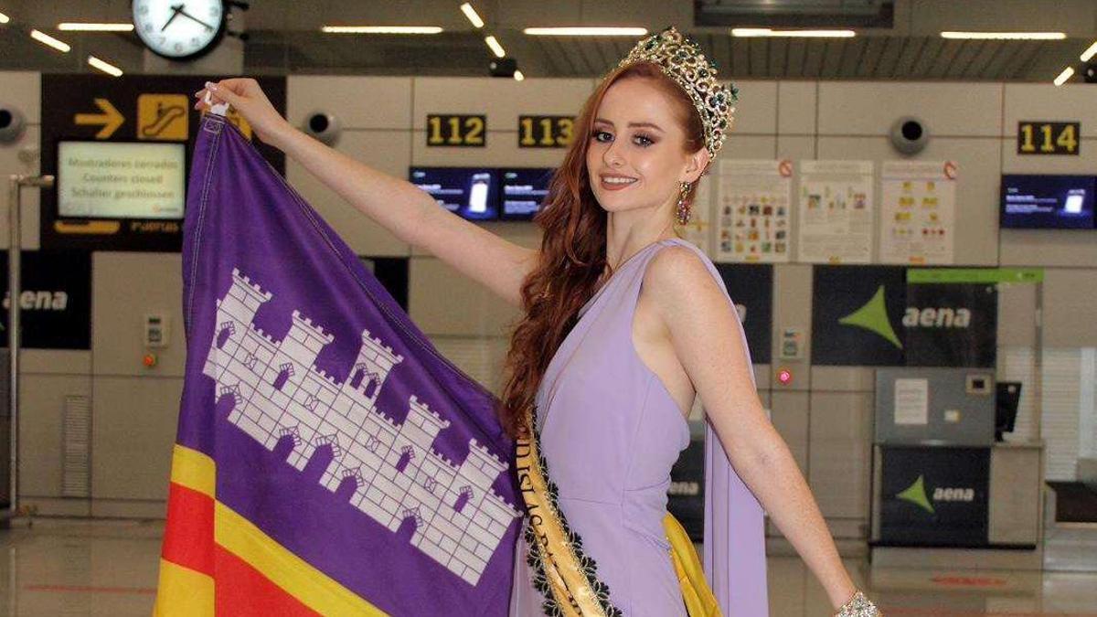 La joven mallorquina Marina Vich viaja a Tenerife para participar en el certamen de belleza Miss ...