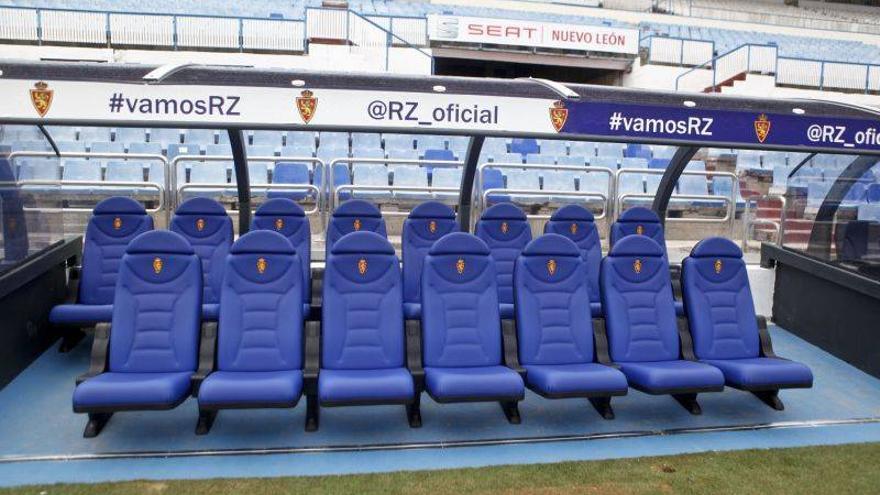 El Real Zaragoza estrenará banquillos ante la Real
