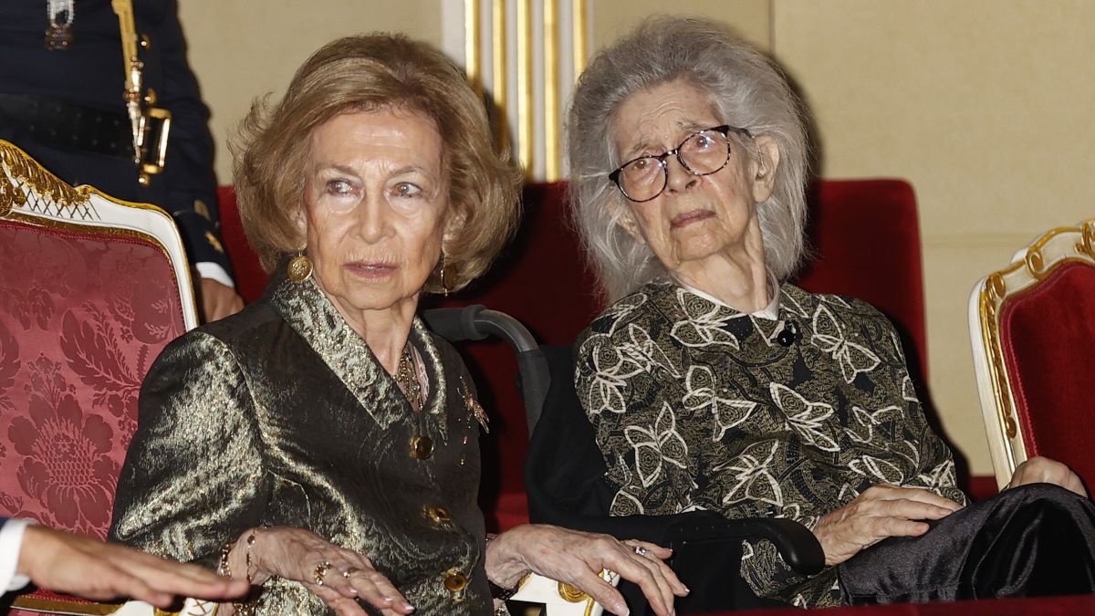 REINA SOFÍA IRENE DE GRECIA | La reina Sofía y su hermana Irene de Grecia, cómplices en Madrid ...