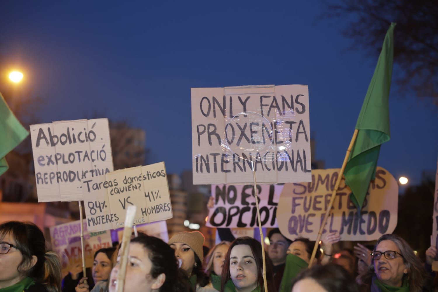 Manifestación 8M en Mallorca | Manifestación feminista en Palma