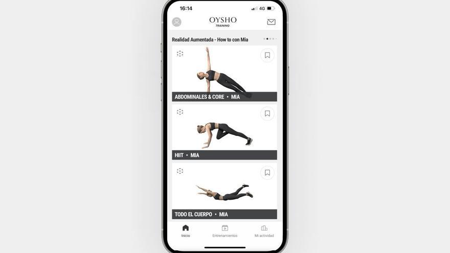 Así funciona Oysho Training, la 'app' de entrenamiento de Inditex a la ...