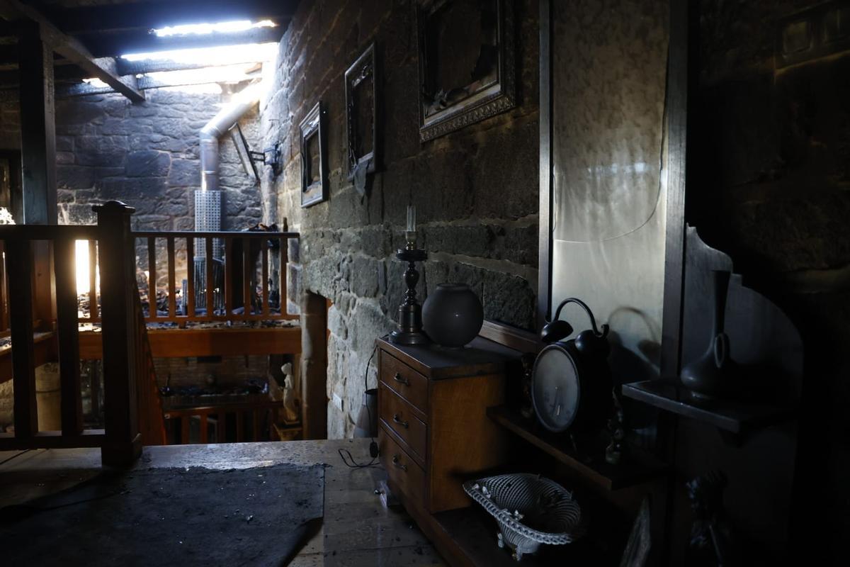 Calcinada de madrugada una casa de Salcedo: "Tuve que escapar por una ...