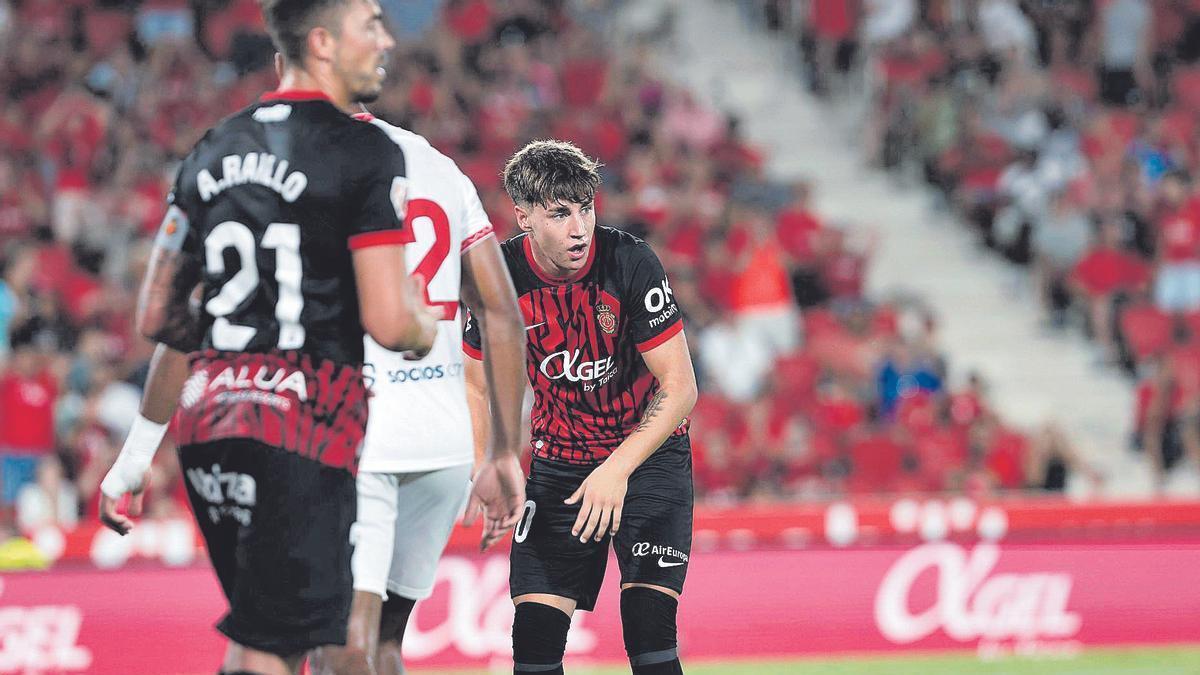 MALLORCA-SEVILLA: Marc Domenech roza la gesta en su debut
