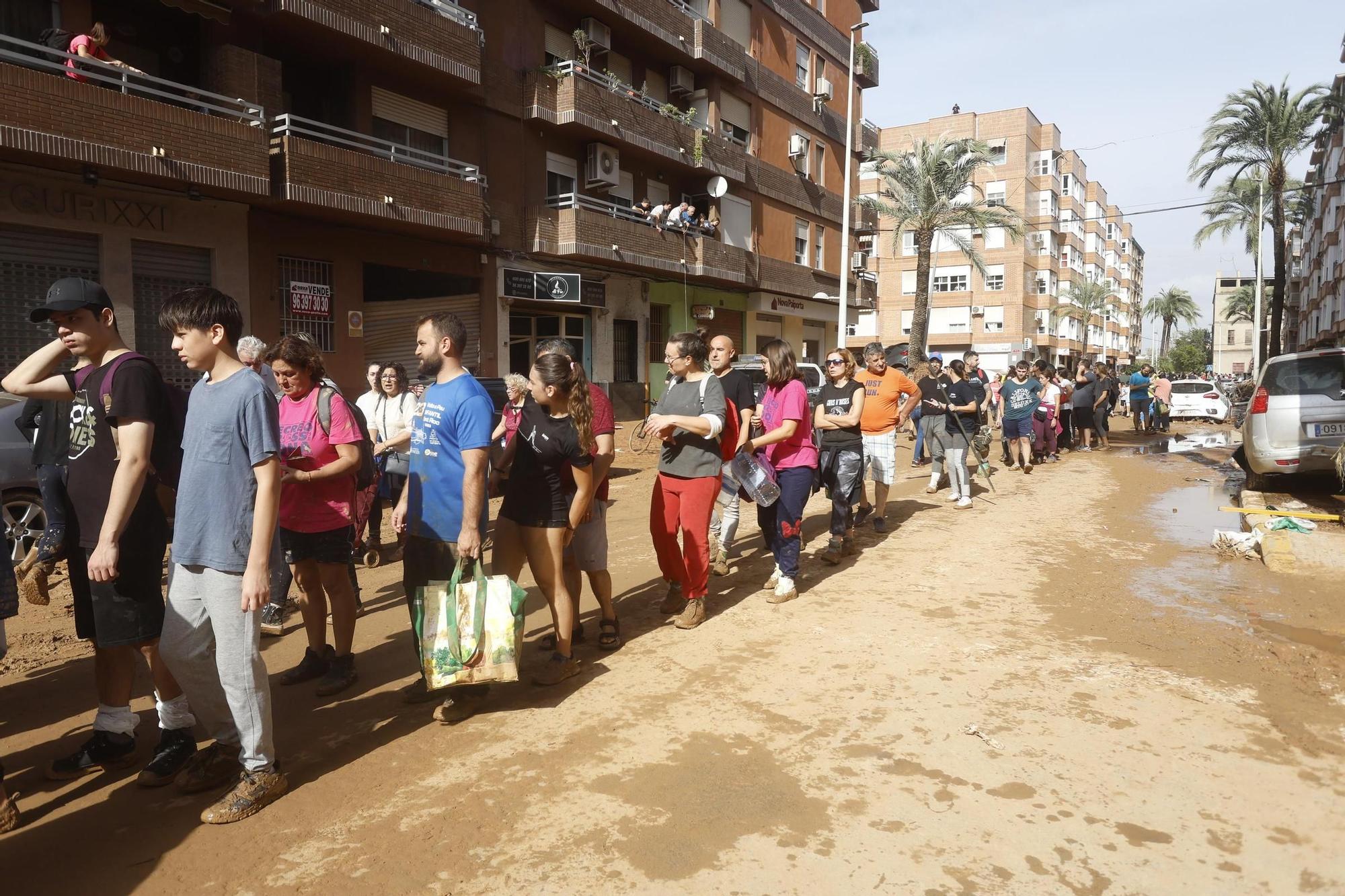 Así está Paiporta 40 horas después del desastre