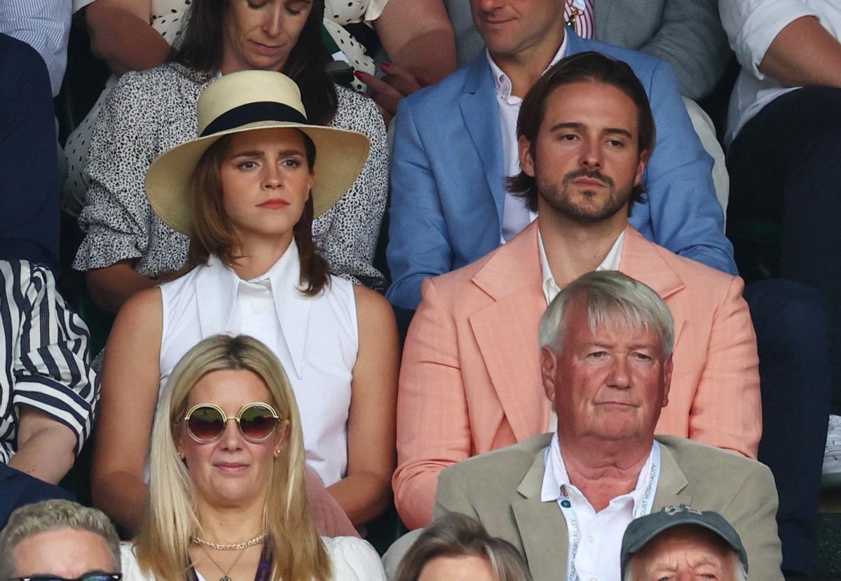 FAMOSOS WIMBLEDON | Brad Pitt, Emma Watson... en las gradas de la final ...