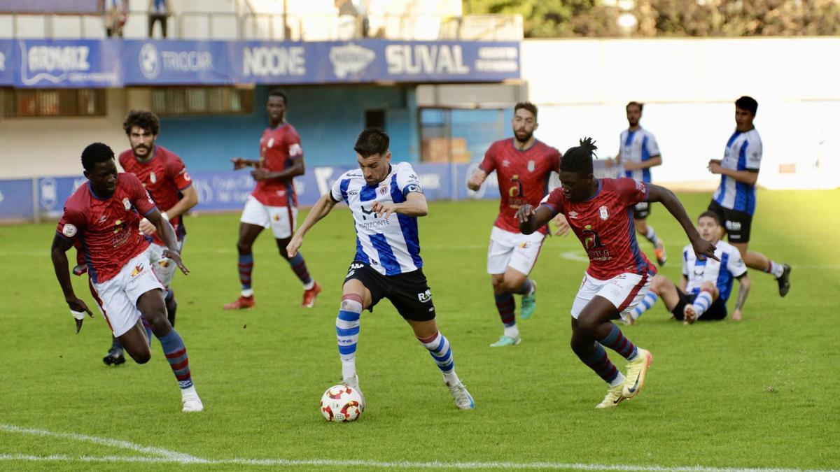2-0: Babin comanda la tercera victoria consecutiva del Avilés