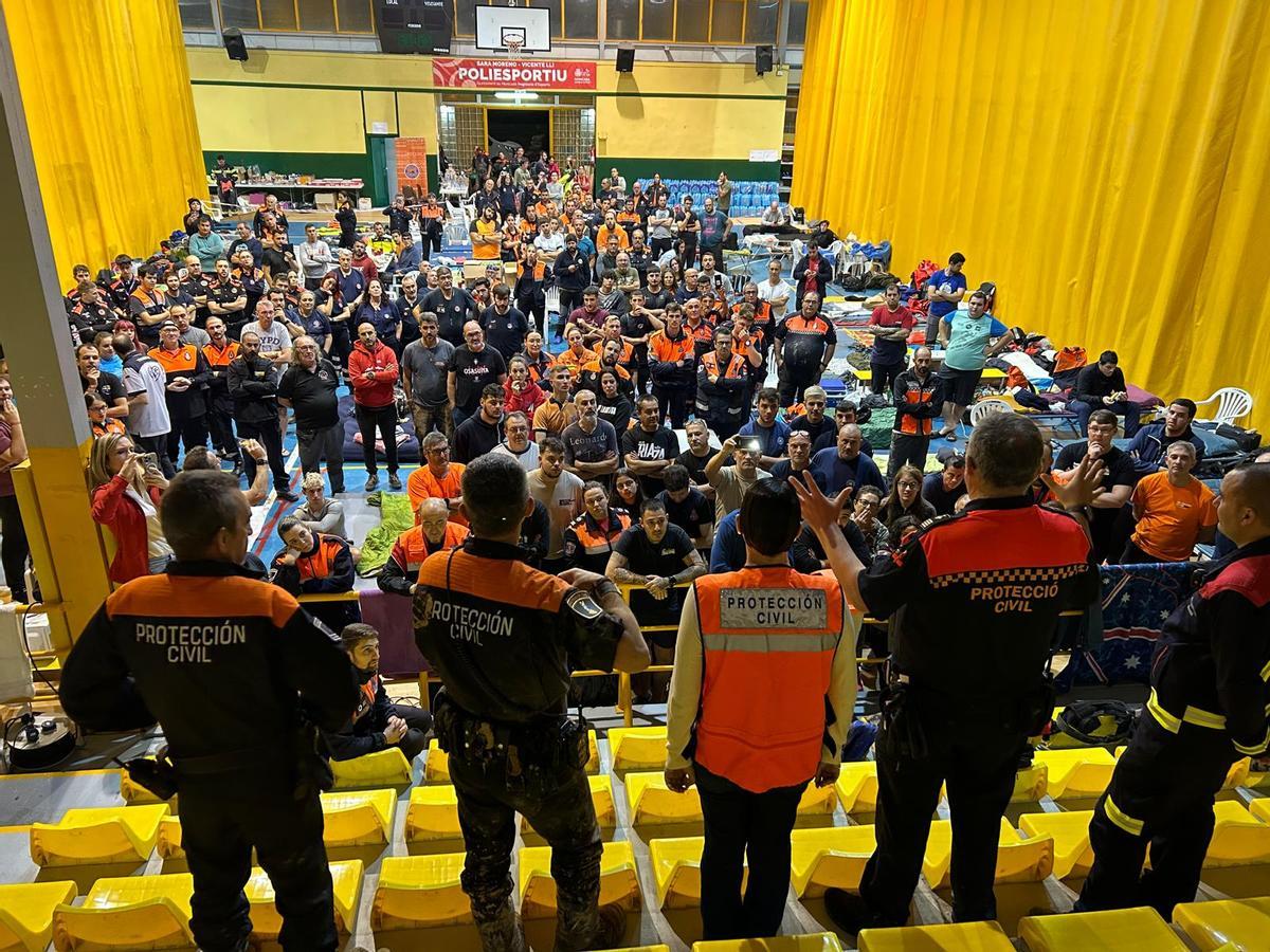 DANA VALENCIA: Moncada alberga el mayor operativo logístico de ...