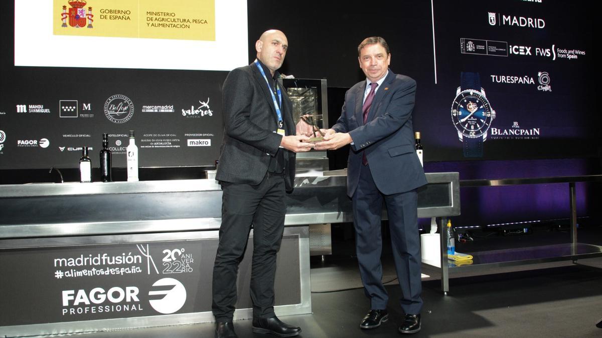 Premio al chef zamorano Luis Alberto Lera y su discurso en defensa de la caza