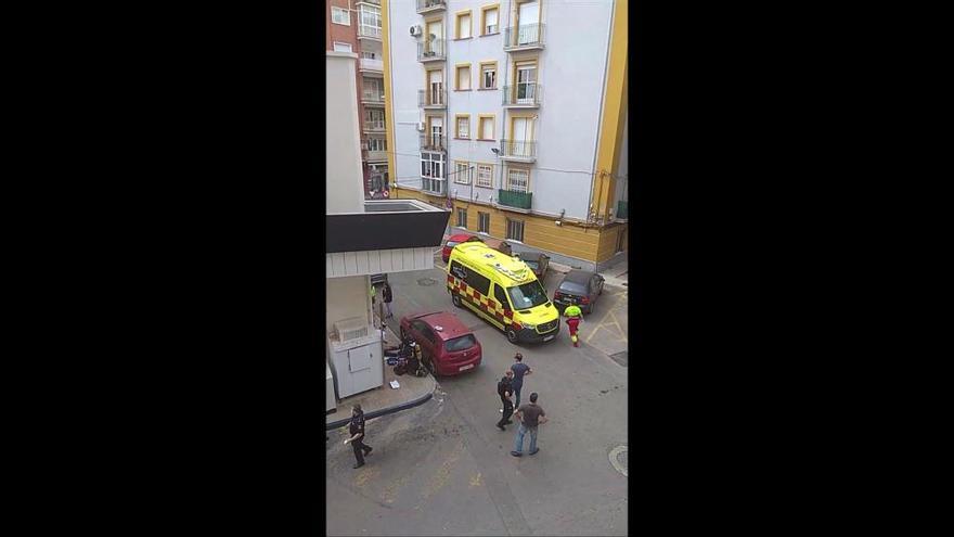 Cinco heridos en una explosión de gas en el centro de Cartagena