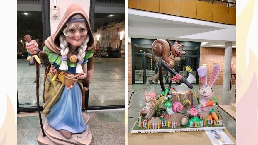 La Via y Portal ganan el Ninot Indultat en las Fallas de Tavernes de la ...