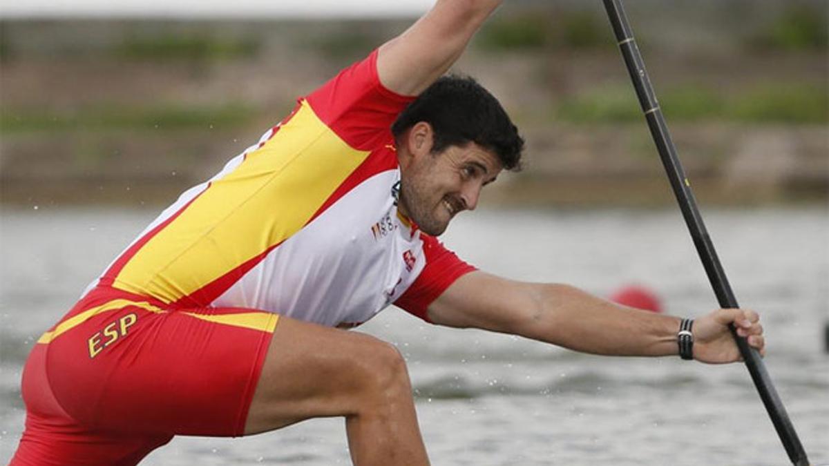 David Cal, leyenda del piragüismo español