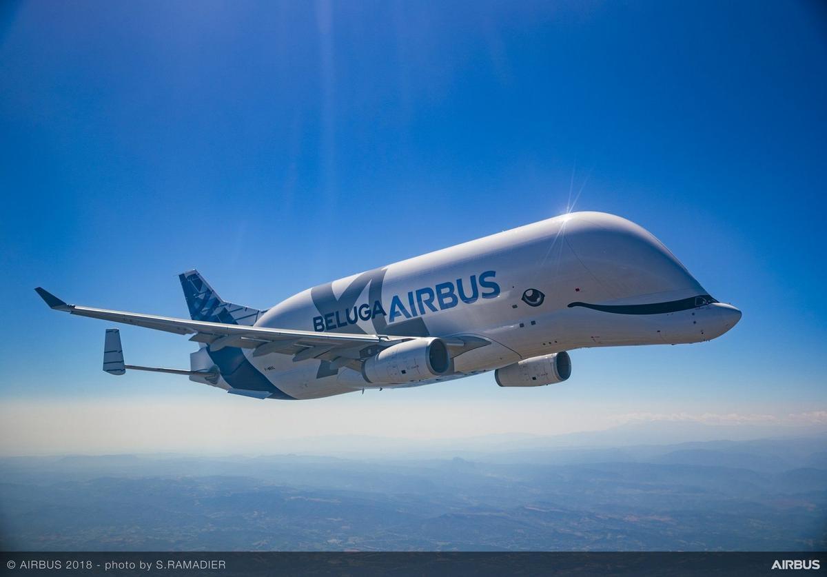 'La ballena voladora': así es el nuevo Airbus Beluga XL - Viajar