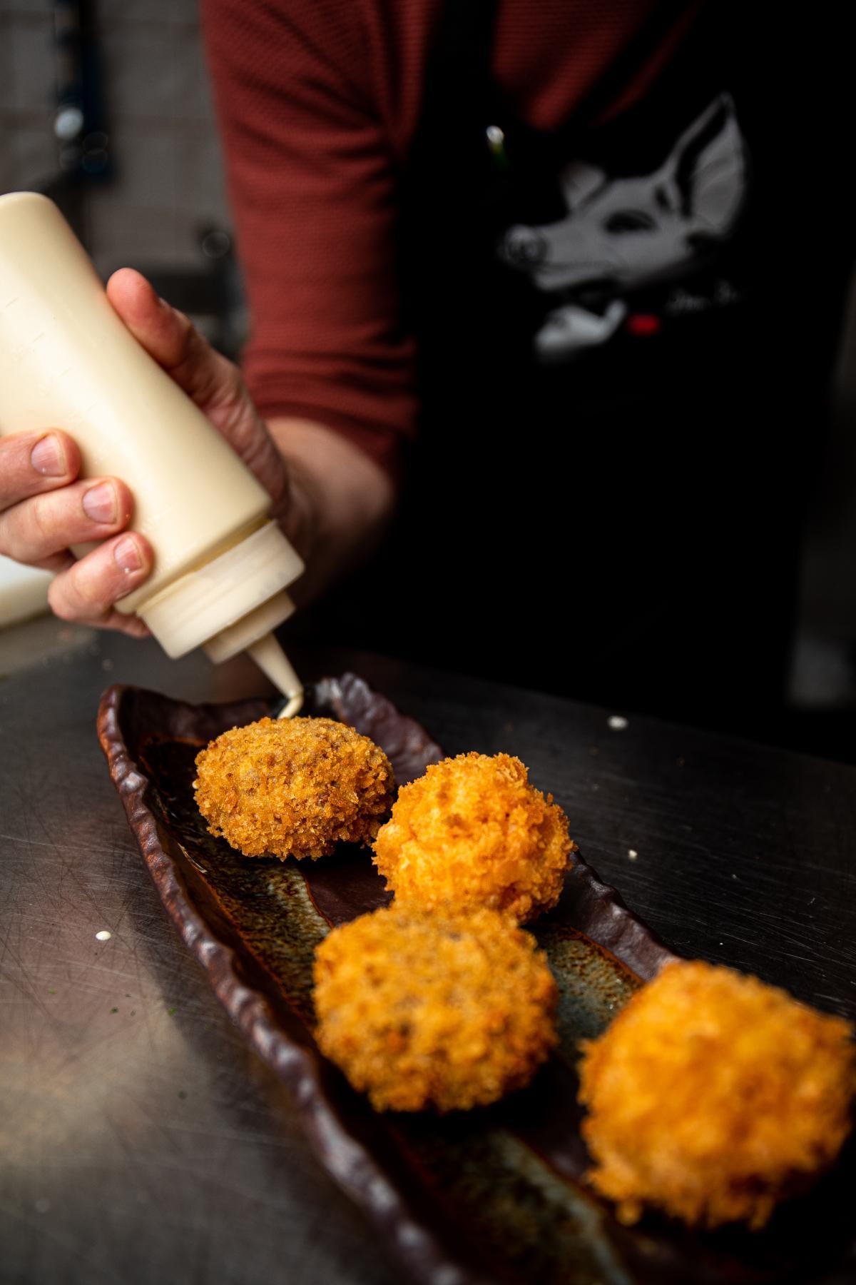 En qué consiste 'La egoísta', la croqueta sin bechamel de Don Panko Madrid