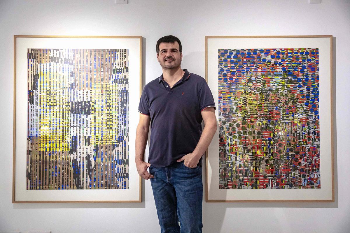 El artista Toni Font expone en el 26 aniversario de la Galería Marimón ...