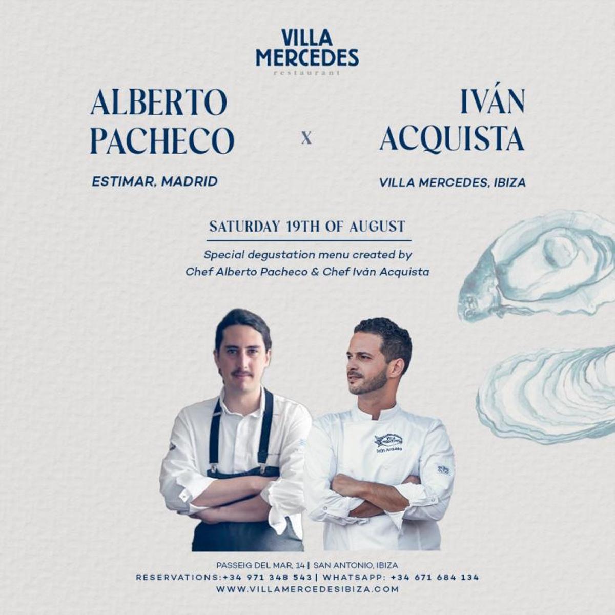 Esta noche, cita exclusiva con Alberto Pacheco e Iván Acquista en Villa ...