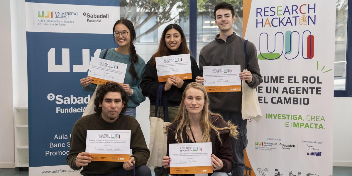 RESEARCH HACKATON UJI | Estudiantado de la UJI pone a prueba sus ...
