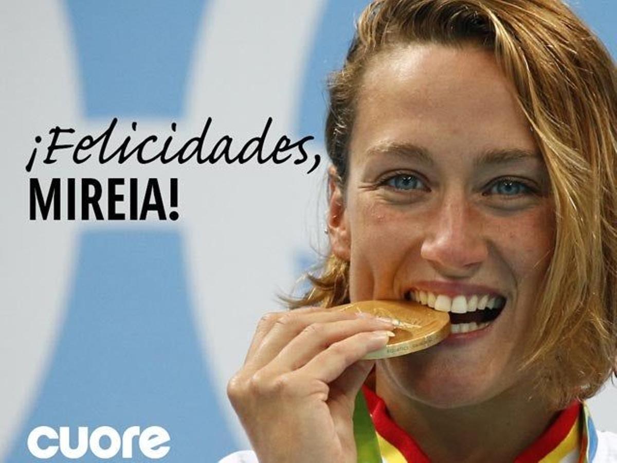 Mireia Belmonte, medalla de oro en los 200 mariposa de los JJ.OO. de ...