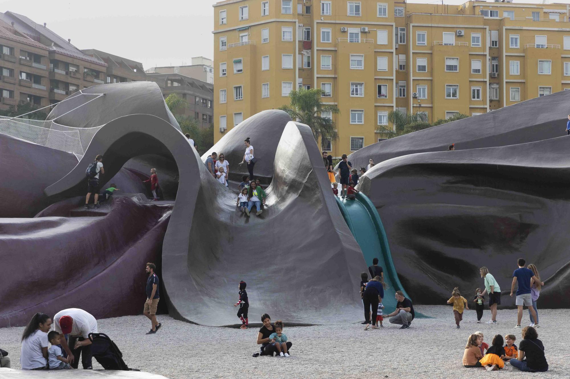 Primeras horas del nuevo Parque Gulliver