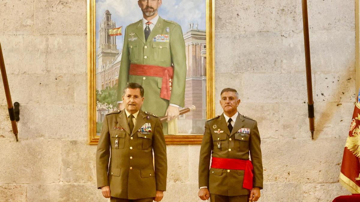 TENIENTE GENERAL SÁEZ ROCANDIO EN VALENCIA