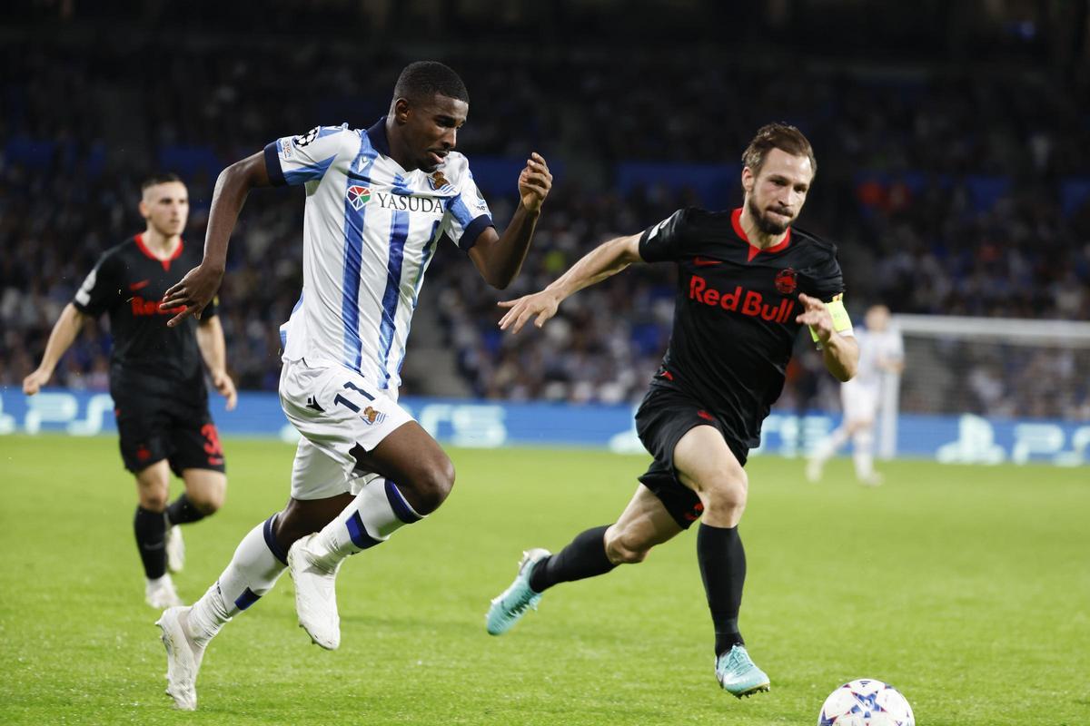 Champions | Real Sociedad - Red Bull Salzburgo, en imágenes
