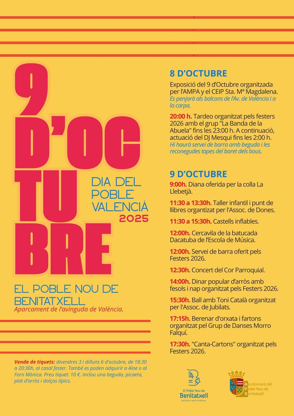 FESTA DELS VALENCIANS | Les associacions de Benitatxell preparen un 9 d ...