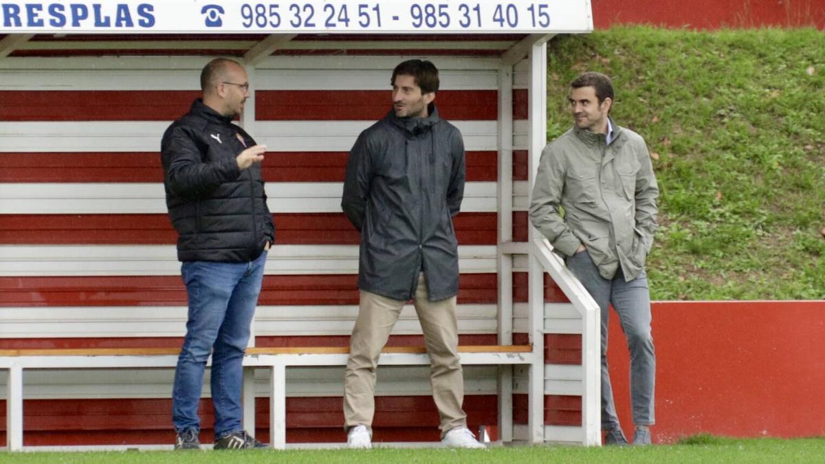 REAL SPORTING DE GIJÓN El Sporting vuelve al trabajo con Diego Sánchez ...