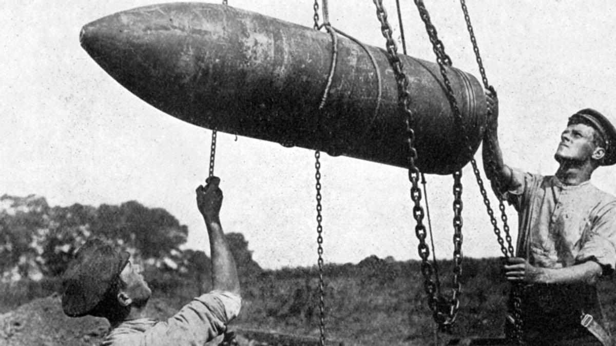 Un obús de la Primera Guerra Mundial en el recto: La sorprendente ...