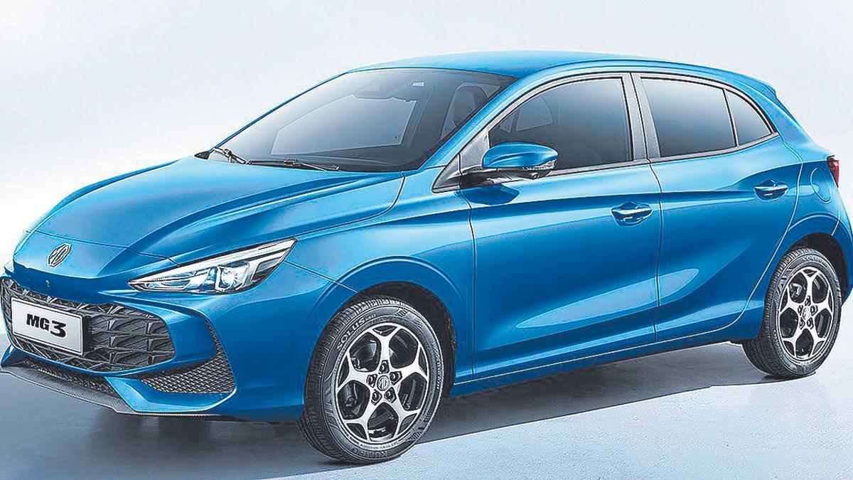El asfalto se prepara para recibir al MG3 Hybrid Plus