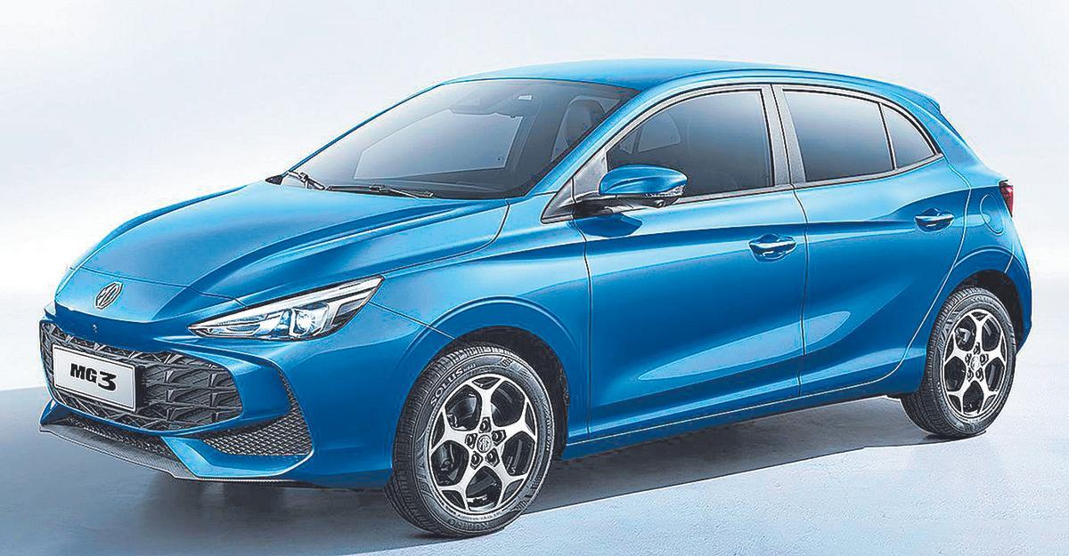El asfalto se prepara para recibir al MG3 Hybrid Plus