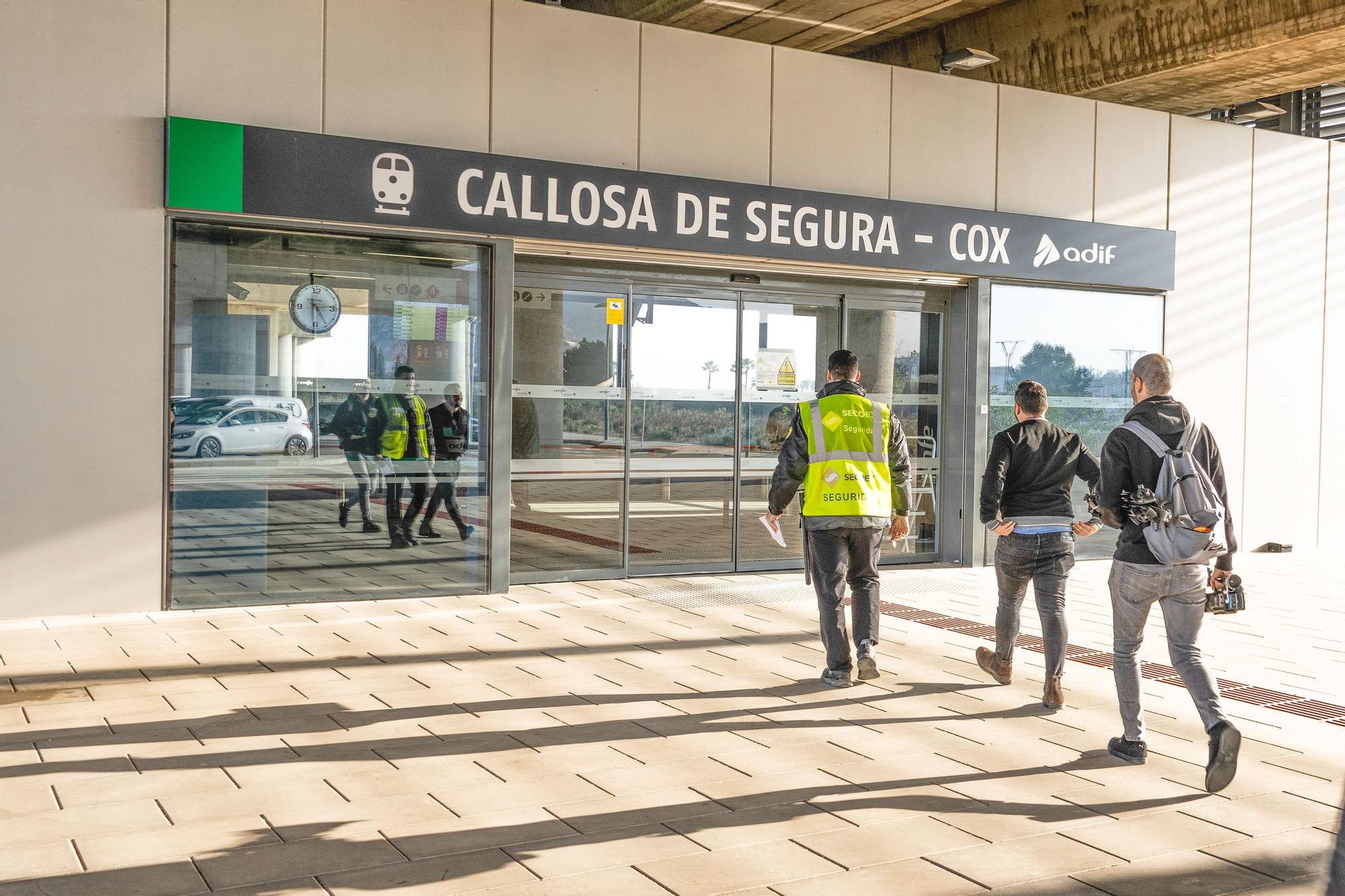 Los primeros trenes Avant llegan a la estación Callosa-Cox al cabo de ...
