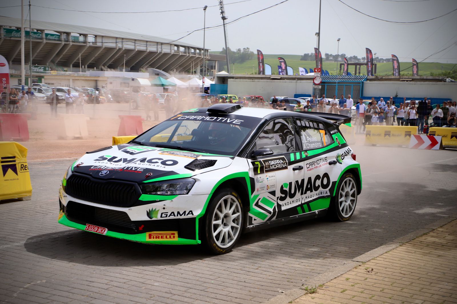 Las imágenes del tramo urbano del Rallye Sierra Morena 2024 - Diario ...