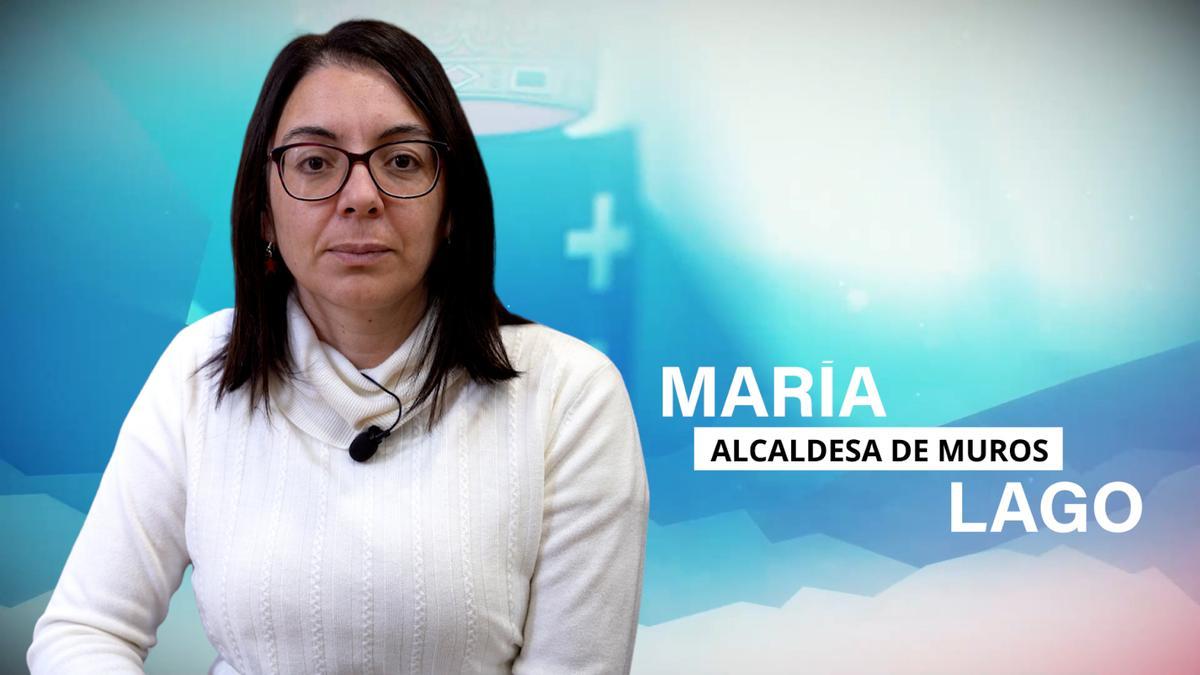 ALCALDESA MUROS | Os retos de 2025 para María Lago, alcaldesa de Muros
