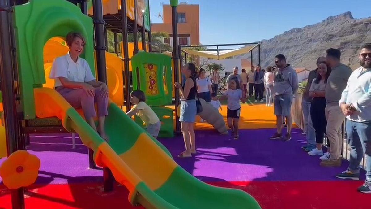 VIDEO: Inauguración del Parque Nicolás Quesada en Mogán