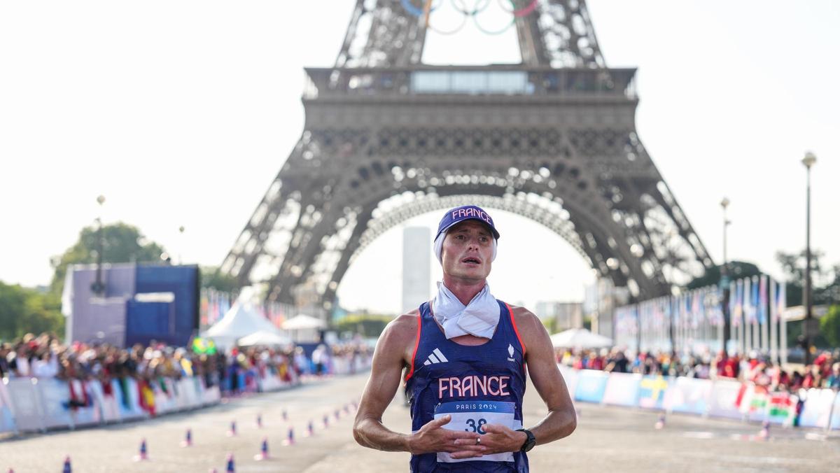 JUEGOS OLÍMPICOS PARÍS | El atípico debut de Aurélien Quinion en los ...