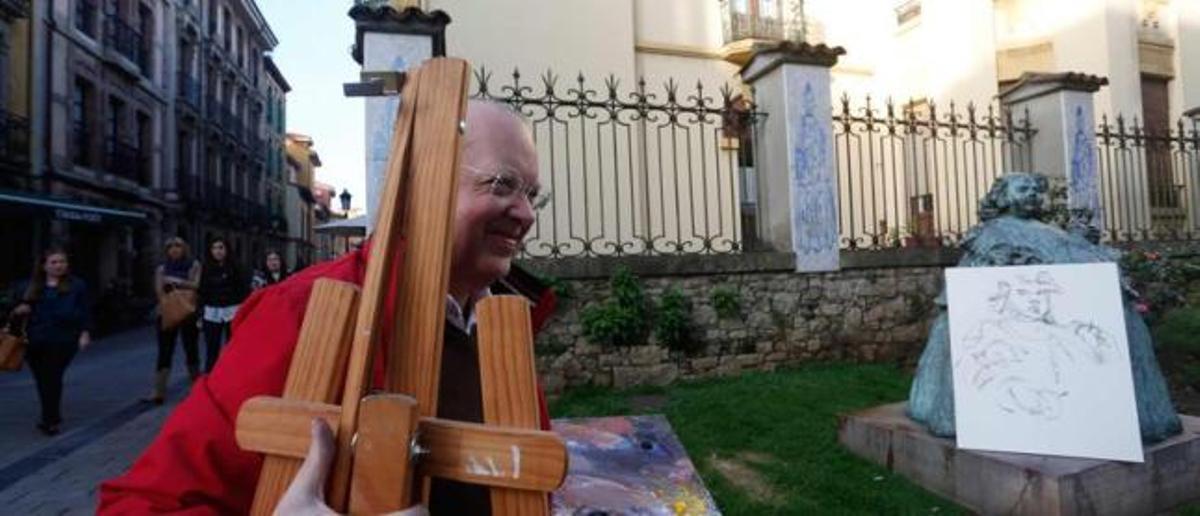 Favila reinterpretará al pintor de cámara en la Casa de Cultura