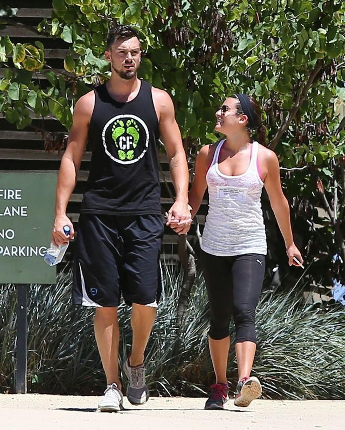 Lea Michele recupera la sonrisa junto a Matthew Paetz - Cuore