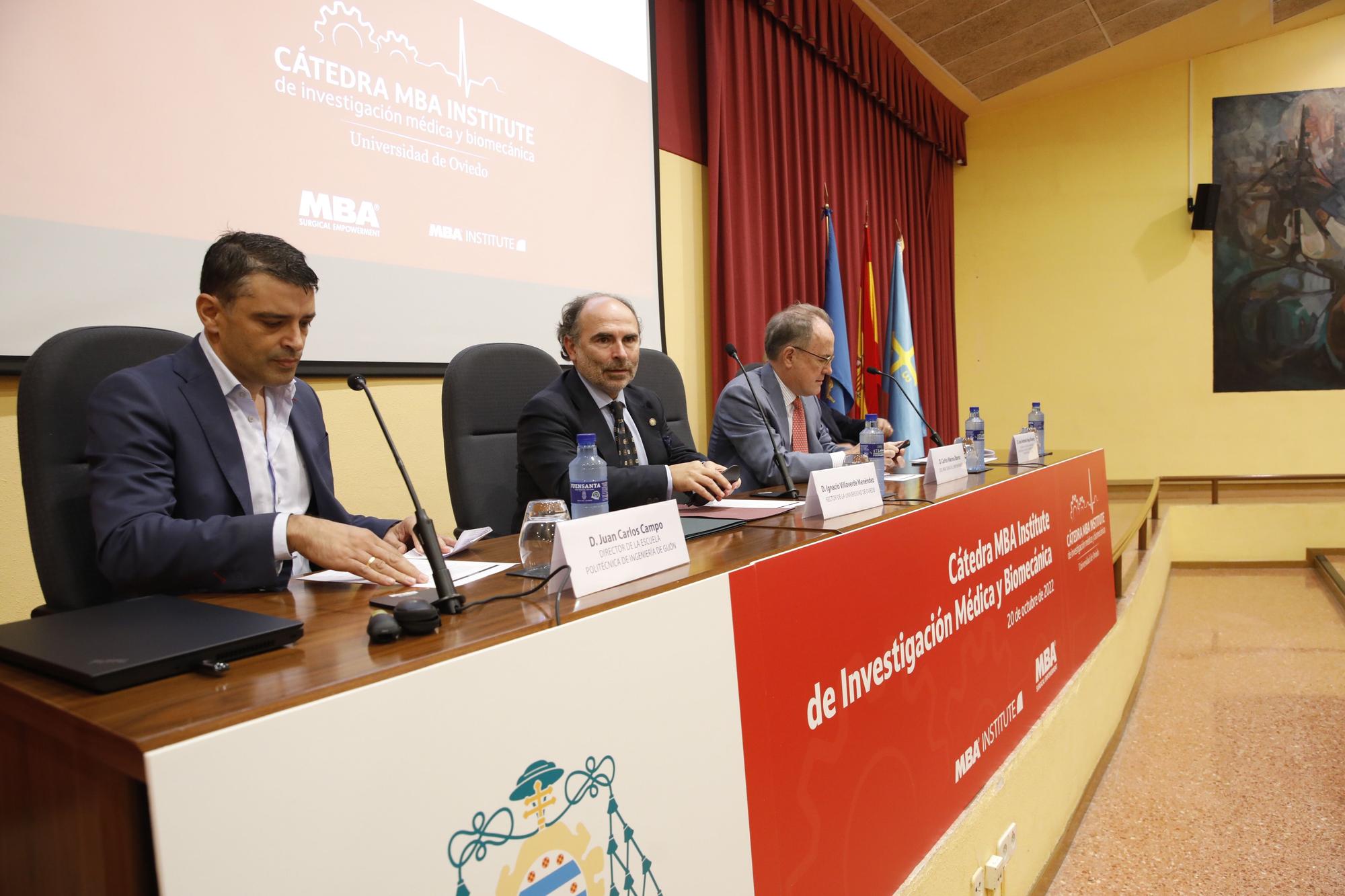 En imágenes: MBA y la Universidad de Oviedo firman la cátedra de ...