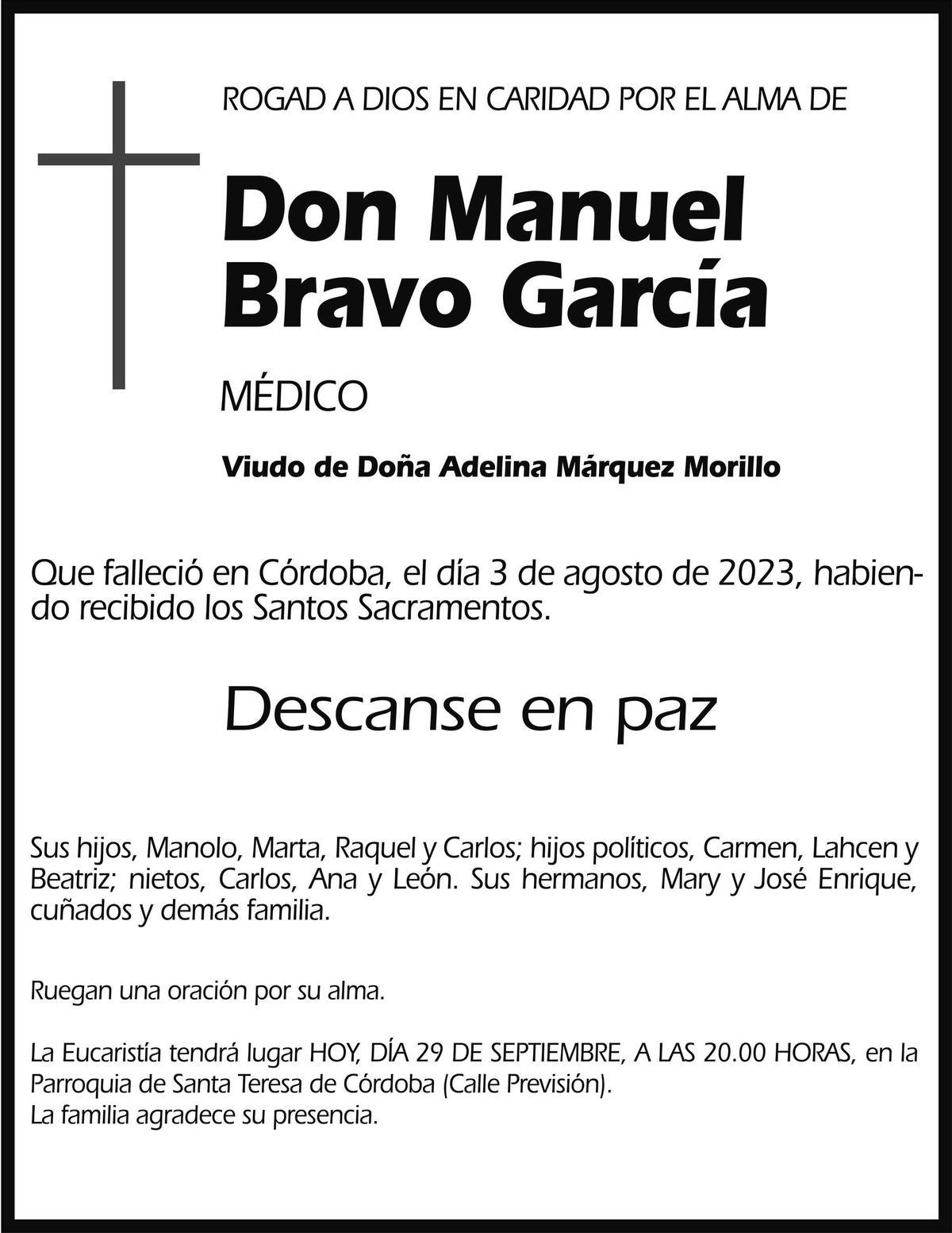 Manuel Bravo García