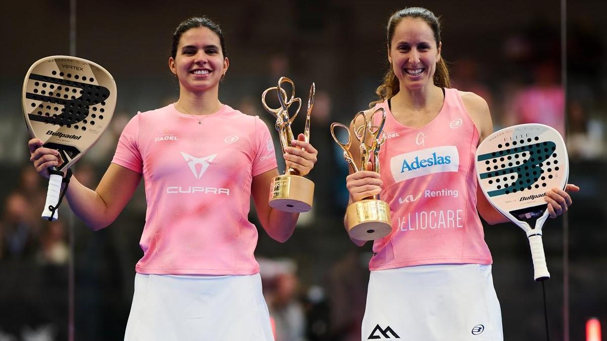 Gemma Triay: "Rodri está obsesionado en que tengo que tirar el smash rápido y la derecha plana"