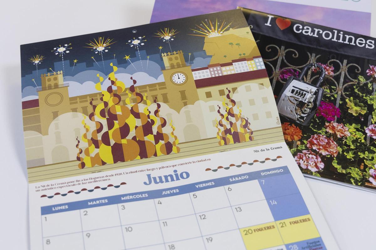 Tres calendarios alicantinos para 2026