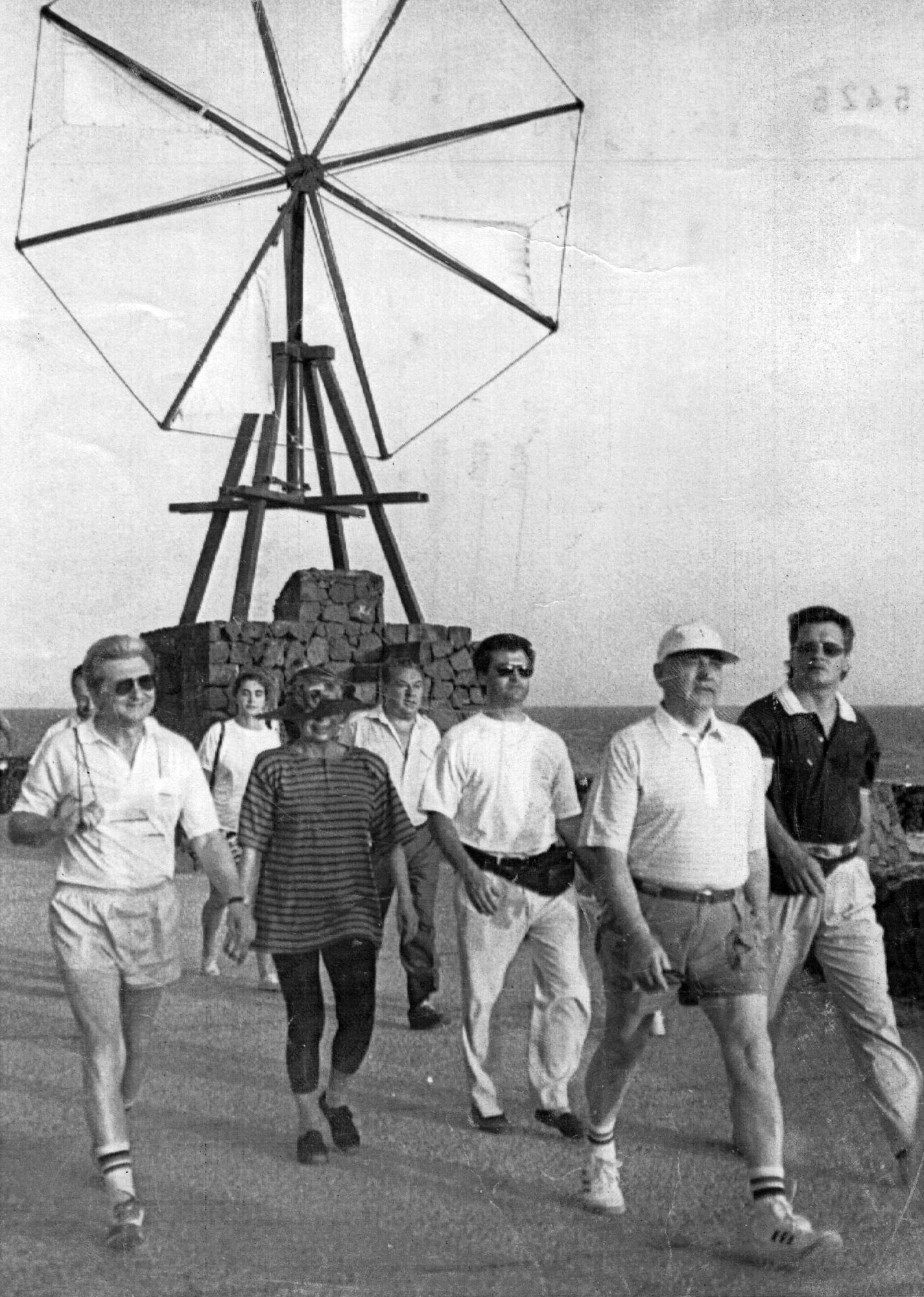 Vacaciones de Mijail y Raisa Gorbachov en Lanzarote en agosto de 1992