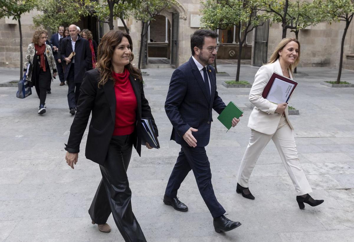 Aragonès afirma que habló el martes con Yolanda Díaz: "Si fuera Pedro ...