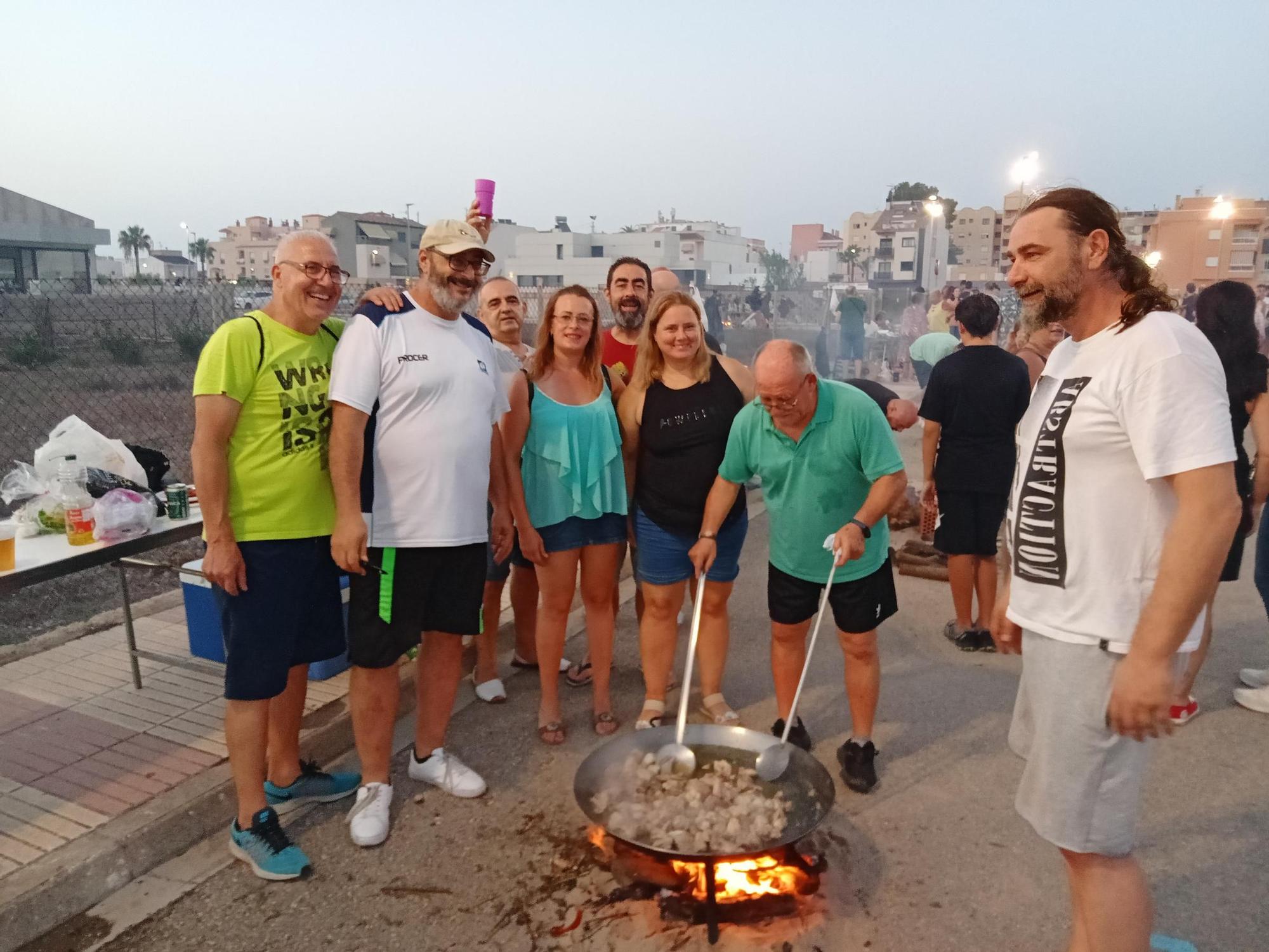 Concurso de Paellas en las fiestas dels Pedregals de Daimús