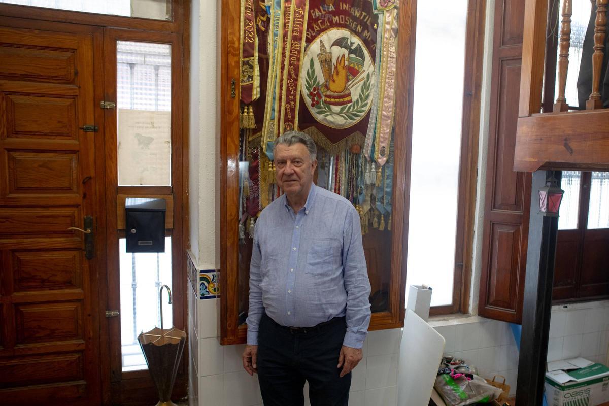 Los cincuenta años de Zárate al frente de la falla Mossen Milá