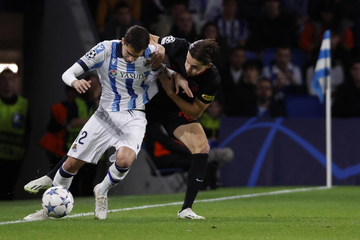 Champions | Real Sociedad - Red Bull Salzburgo, en imágenes
