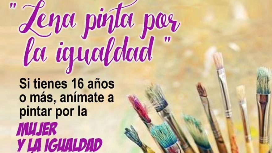 Convocada una nueva edición del concurso "Lena pinta por la igualdad"