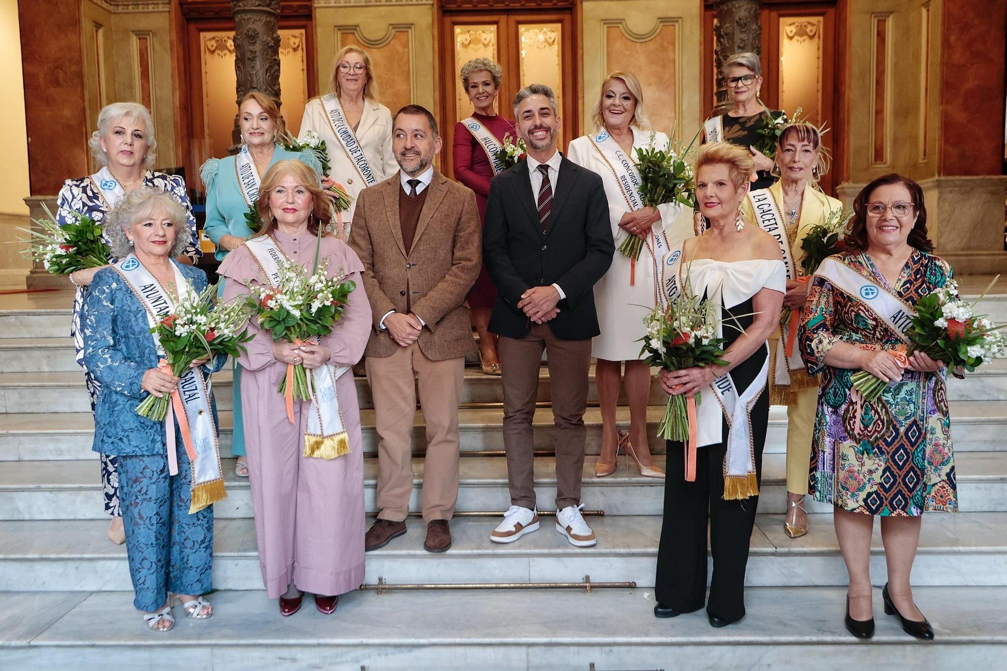 FOTOS | Recepción a las 32 candidatas a reinas del Carnaval de Santa ...